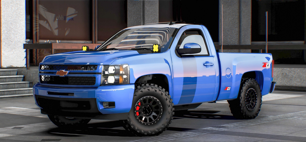 Chevrolet Silverado Z71 2011 2 Door – DK FIVEM