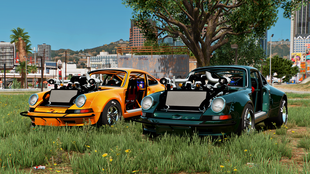 Porsche 911 Carrera RS 1973 Twin Turbo – DK FIVEM