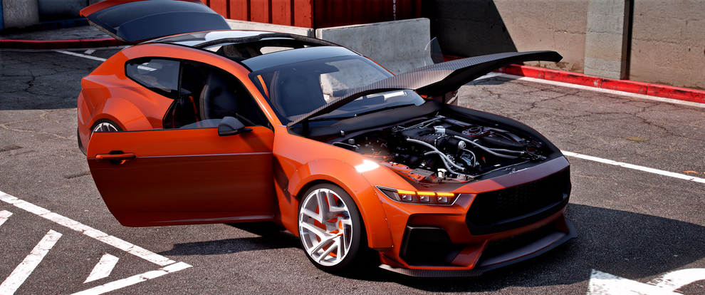 (Debadged) 2024 FORD MUSTANG DARKHORSE WB SHOOTINGBRAKE – DK FIVEM