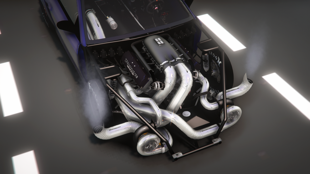 Ford Mustang Cobra Twin Turbo Drag – DK FIVEM