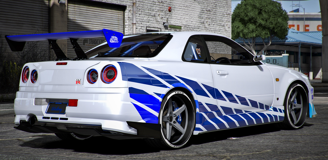 Nissan GTR R34 Paul Walker Edition (+260 Tuning Parts) – DK FIVEM
