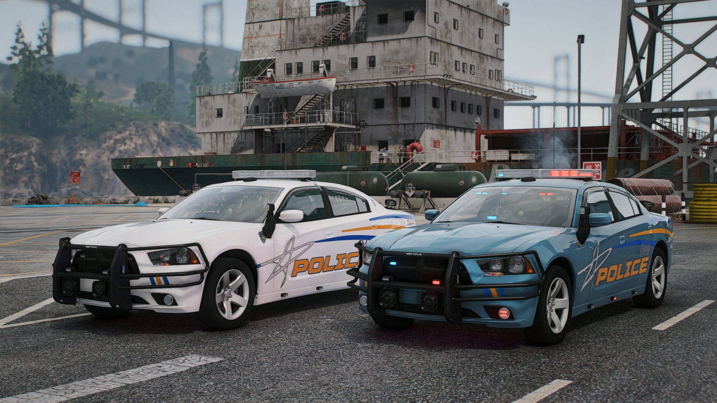 [Non ELS] 2014 Police Dodge Charger Freedom – DK FIVEM