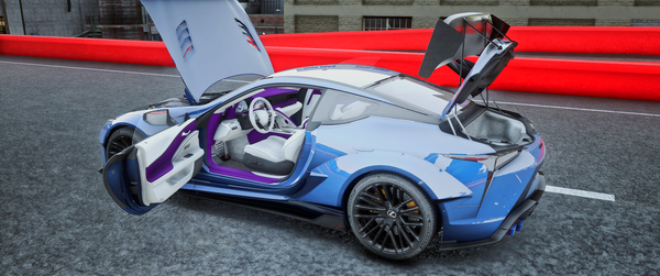 Lexus LC500 Liberty Walk – DK FIVEM