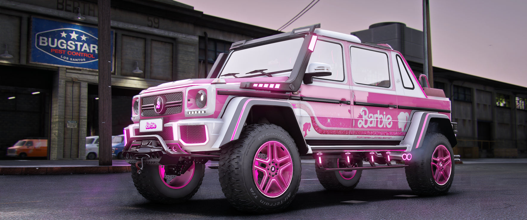 Custom Animated Barbie Brabus G650 [40+ Tuning Parts] – DK FIVEM