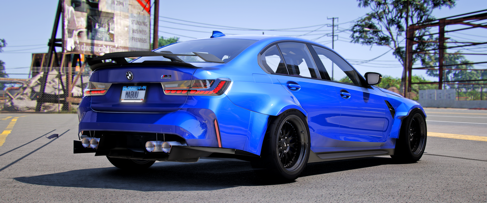 2021 Widebody BMW M3 G80 Comp With [Animated Windows] – DK FIVEM