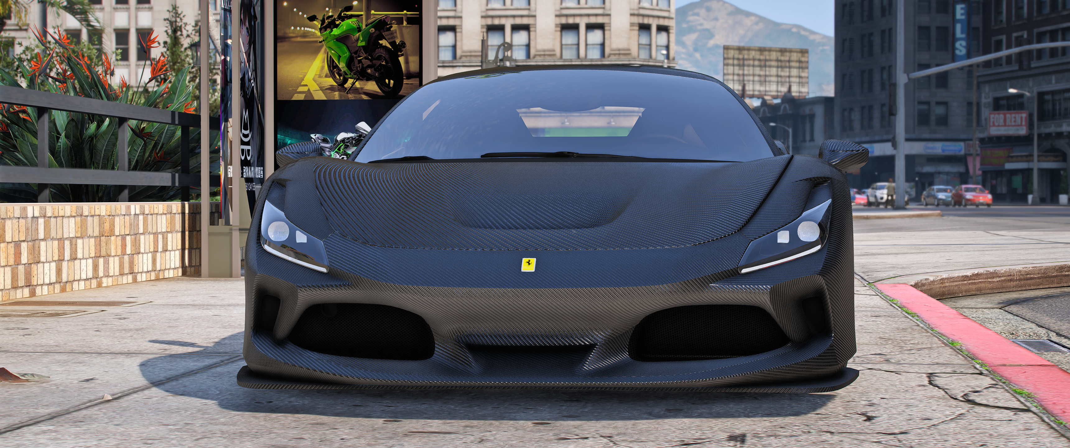 Custom Full Carbon 2020 Ferrari F8 Tributo – DK FIVEM