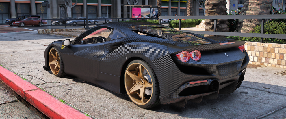 Custom Full Carbon 2020 Ferrari F8 Tributo – DK FIVEM