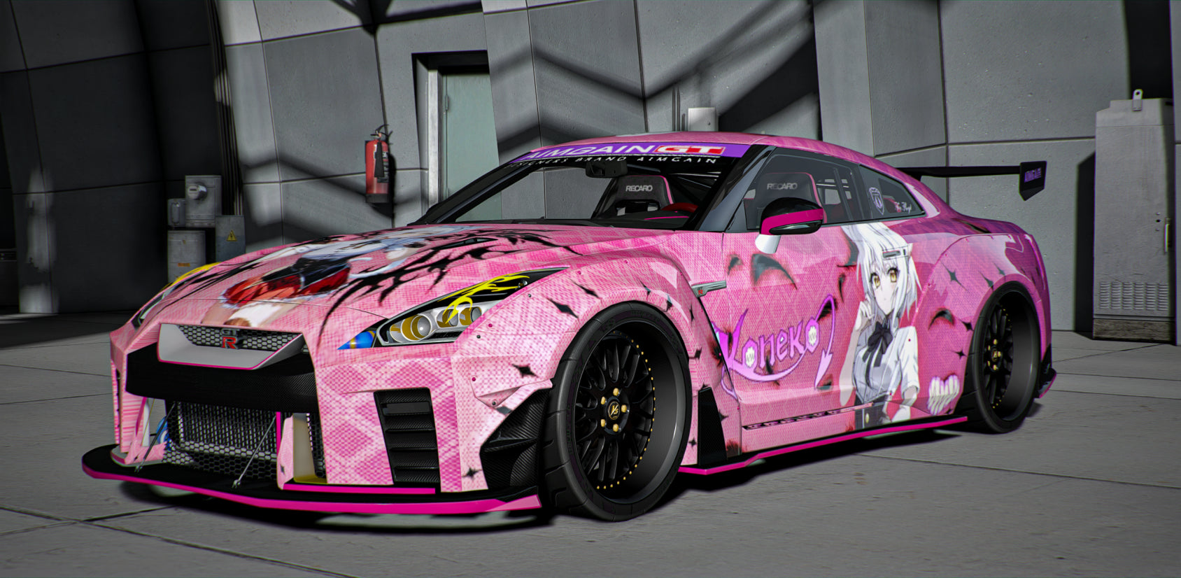 Gtr R35 Keneko Livery [Dinamic RGB Lights] – DK FIVEM