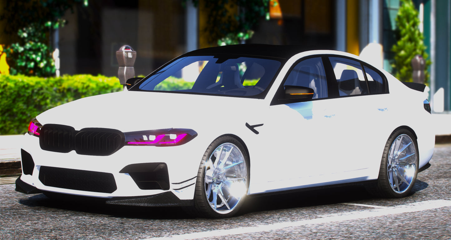 (Debadged) 2020 BMW M5 Velvet – DK FIVEM