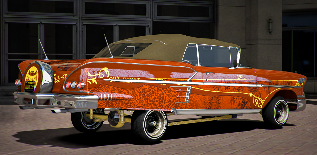 (Debadged) Chevy Impala 1958 Lowrider – DK FIVEM
