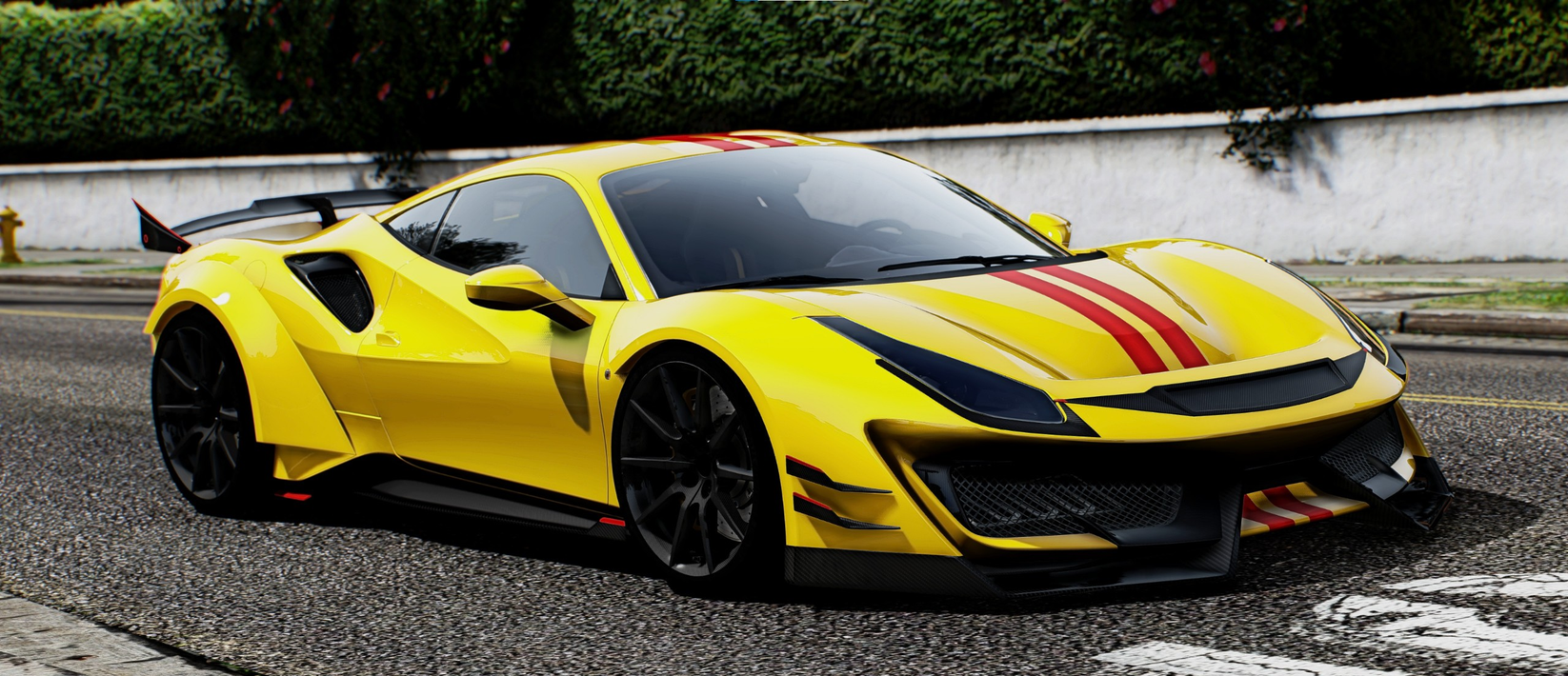 (Debadged) Ferrari 488 Pista Hycade – DK FIVEM