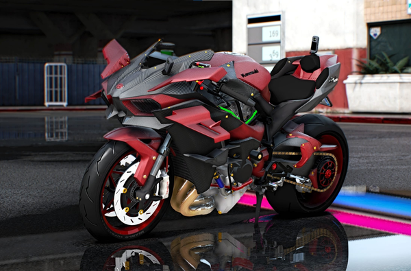 Kawasaki H2 Carbon Twinturbo – DK FIVEM